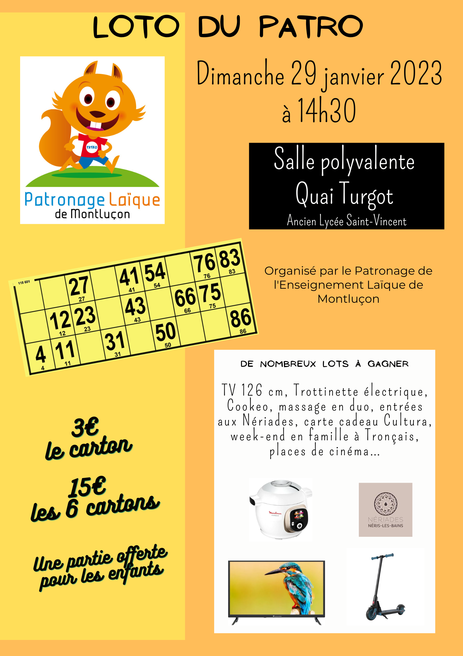 Le Patro - Patronage Laïque de Montluçon